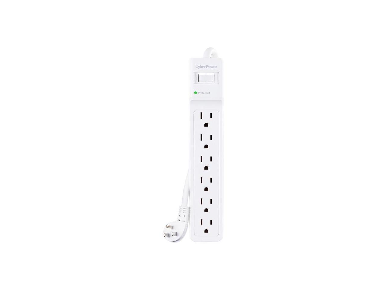 CyberPower B615 Essential 6 - Outlet Surge with 1500 J - Clamping ...