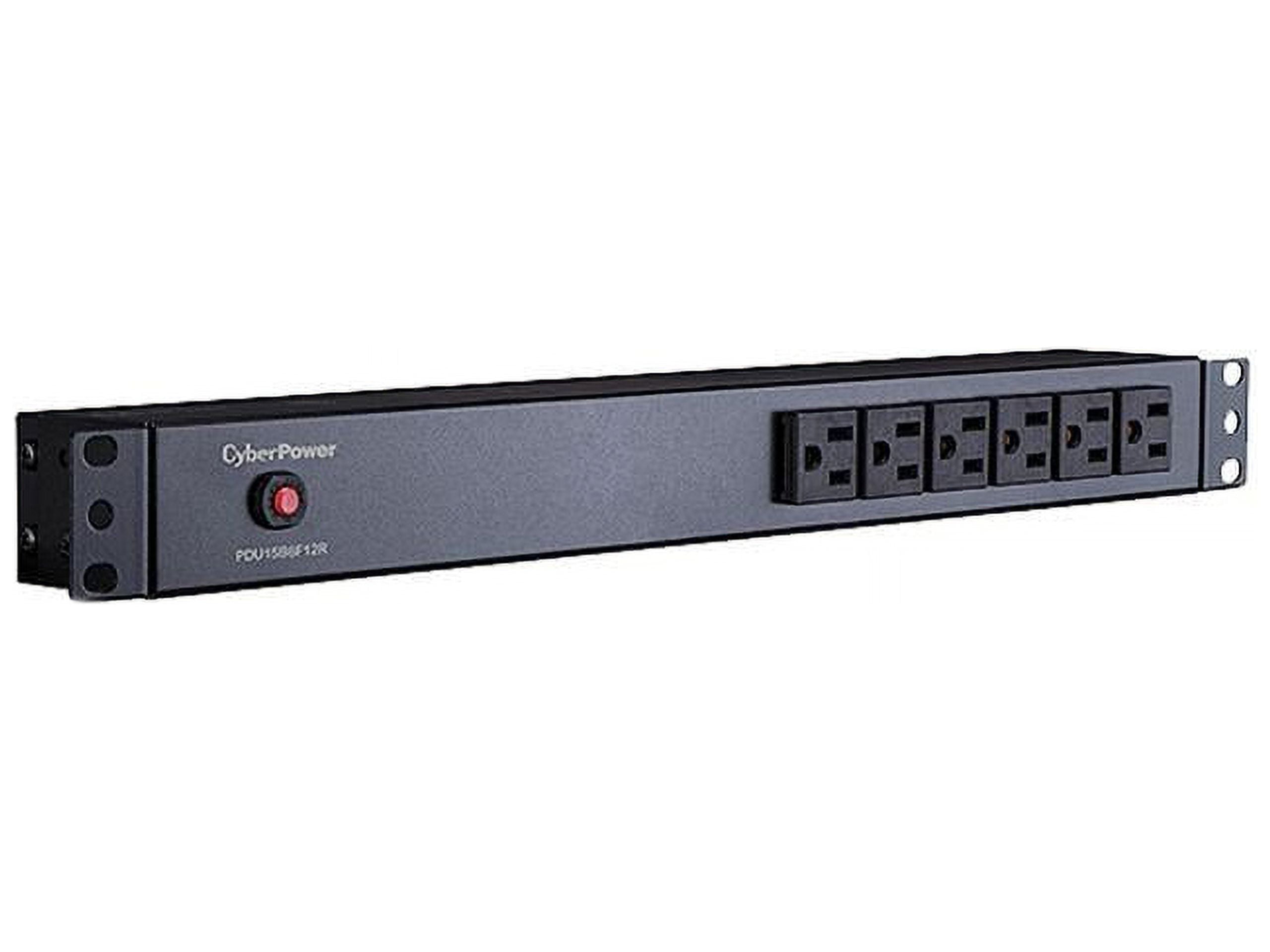 CyberPower Basic Series PDU15B6F12R - power distribution unit - Walmart ...