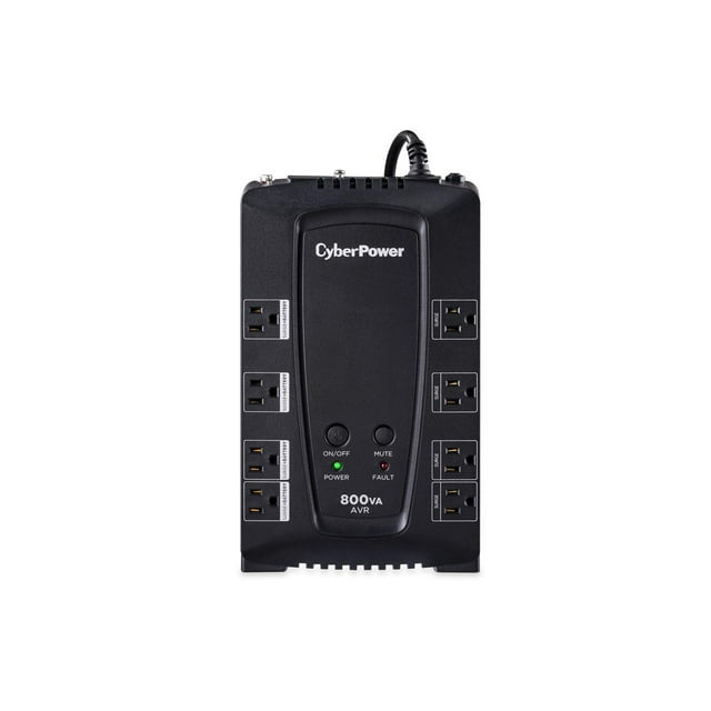 CyberPower UPS - 450W, 800 VA, PC Backup, Surge Protector with AVR ...