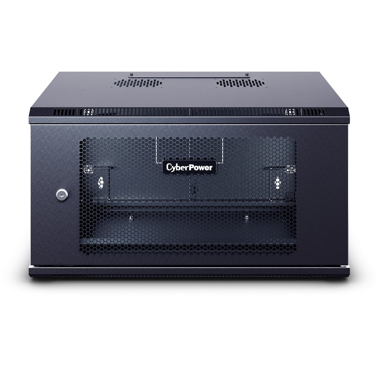 CyberPower CR6U61003 6U Wall Mount Rack Enclosure, Black - Walmart.com