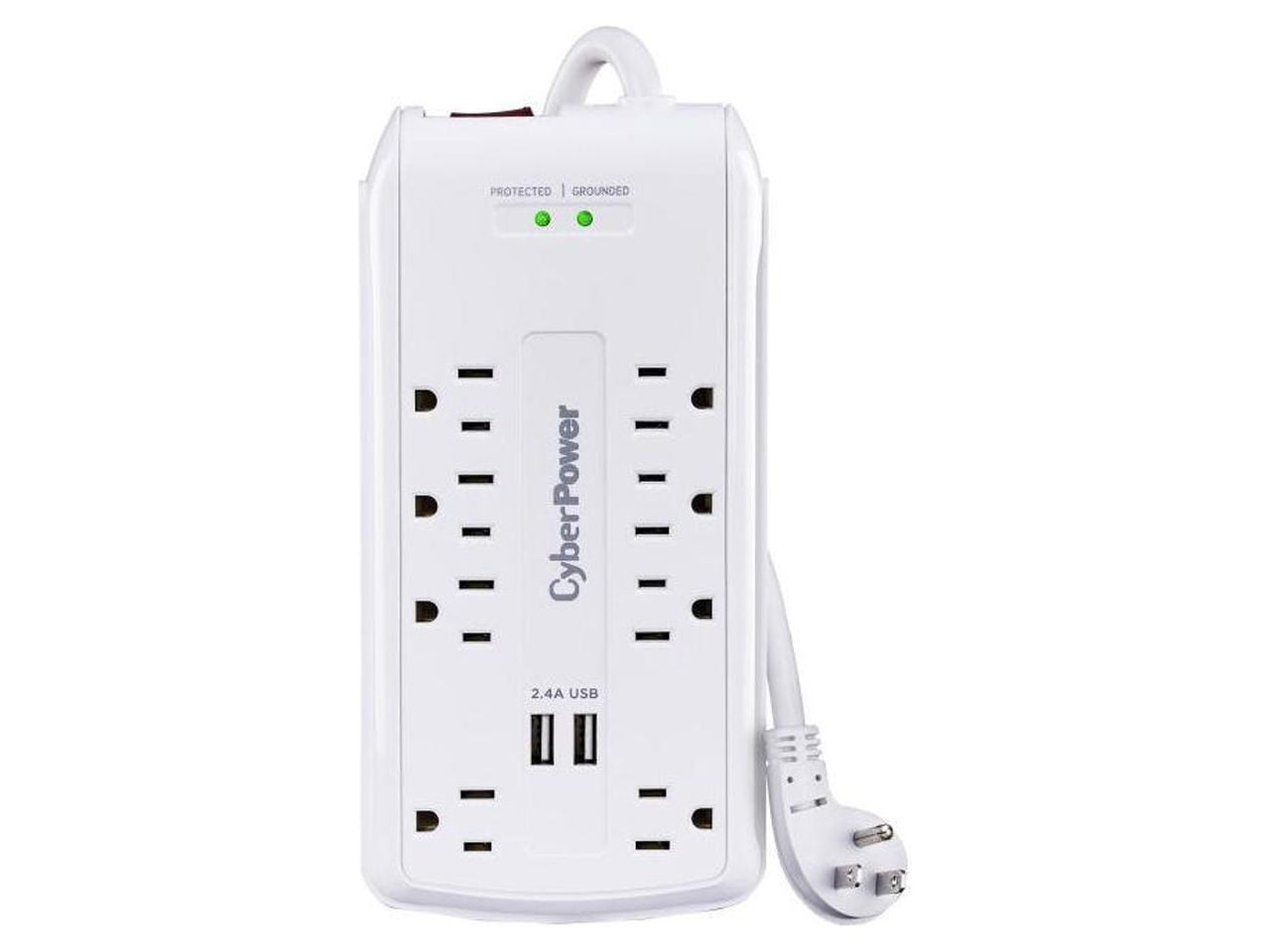 CyberPower CSP806U Professional 8 - Outlet Surge with 3000 J - Clamping ...