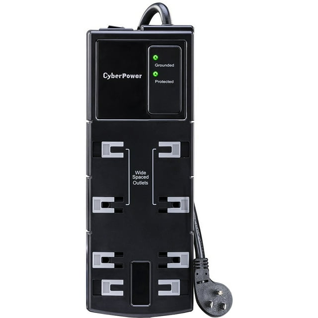 CyberPower Essential Series CSB808 - surge protector - Walmart.com
