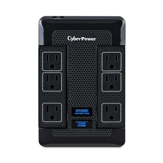 CyberPower Systems Premier Home Theater 6-Outlet Surge - Black ...