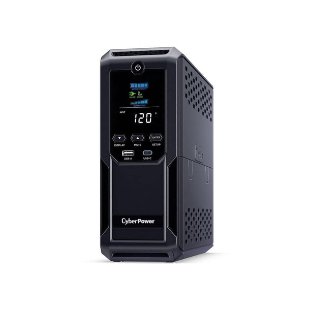 CyberPower Intelligent LCD UPS CP1350AVRLCD3 1350VA Mini-tower UPS ...