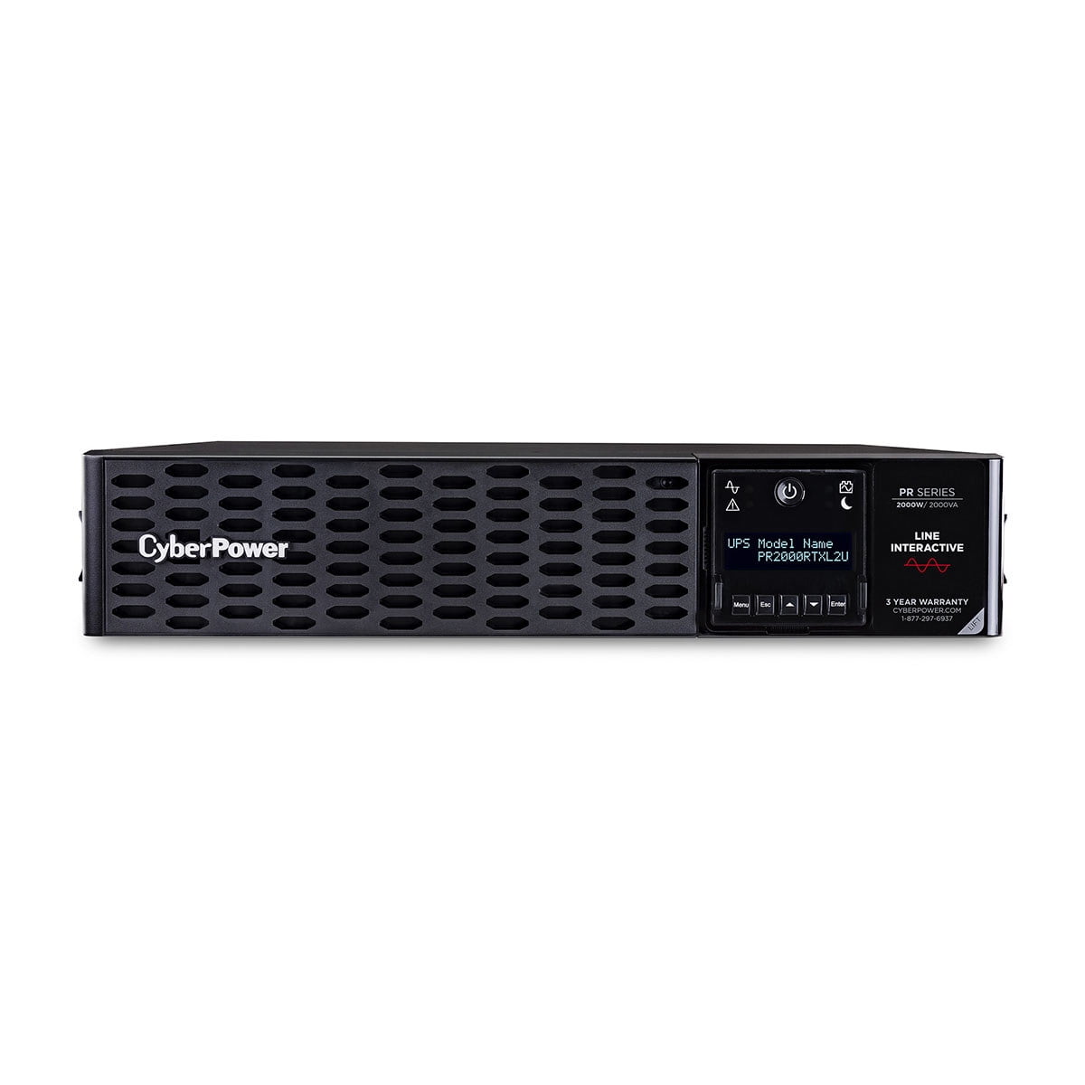 CyberPower PR2000RTXL2UTAA 2000W 120V Uninterruptible Power Supply, 8 ...