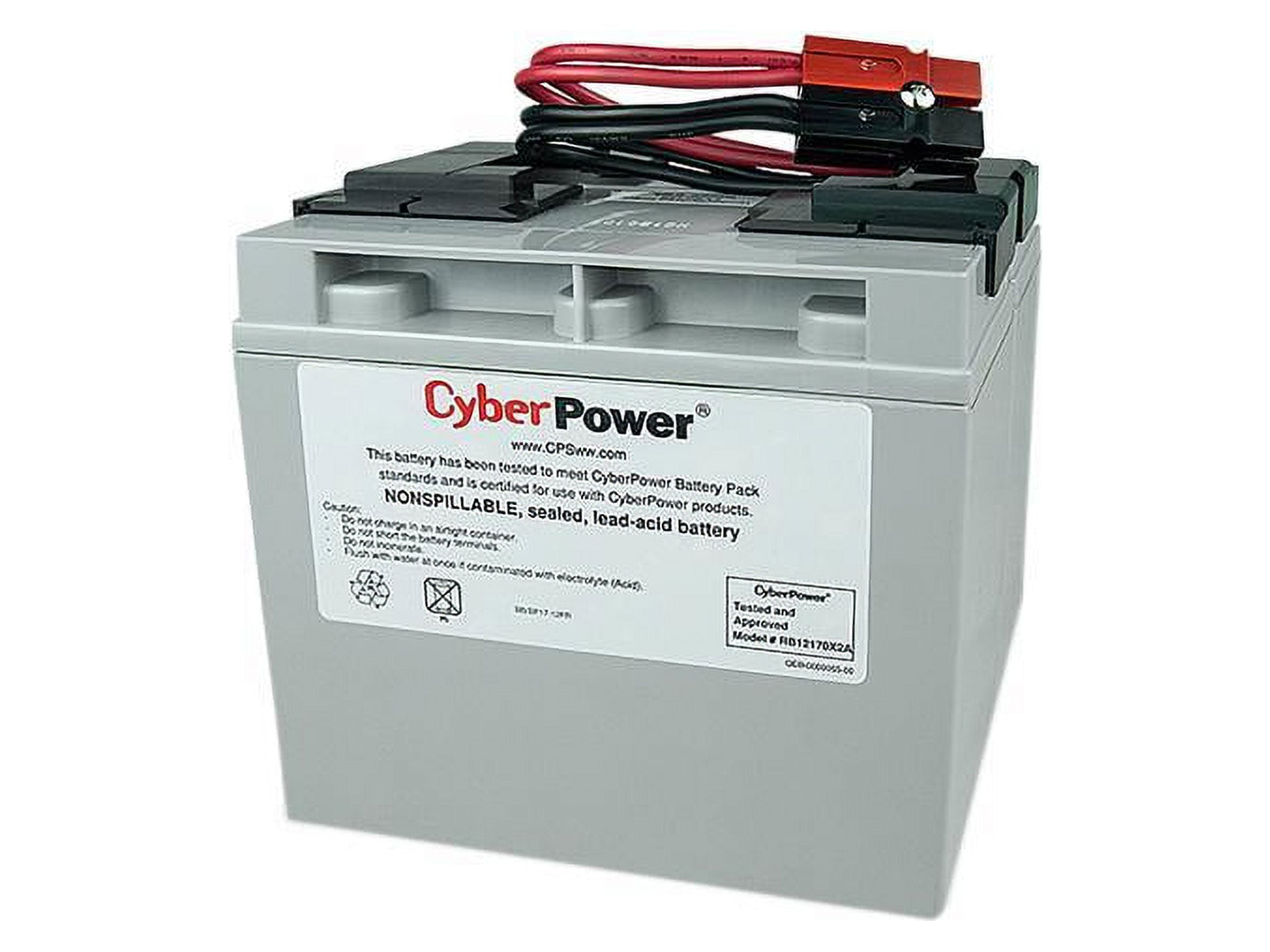 Cyberpower Rb12170x2a Replacement Battery Cartridge - Walmart.com