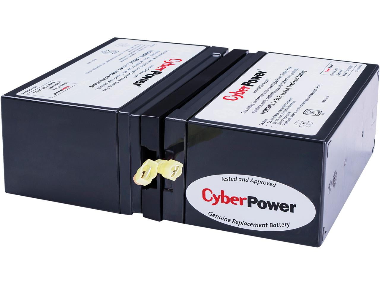 CyberPower RB1280X2A - UPS battery - lead acid - 8 Ah - Walmart.com