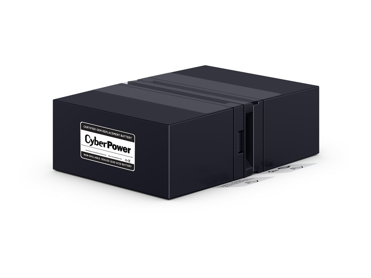 CyberPower RB1280X2B UPS Replacement Battery Cartridge, Sealed Lead ...