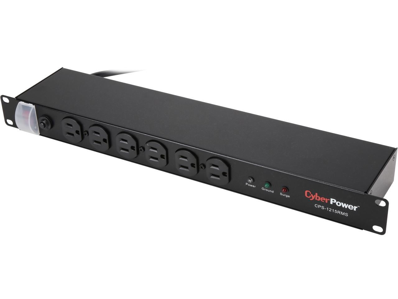 CyberPower Rackbar Surge Protection CPS1215RMS - surge protector ...