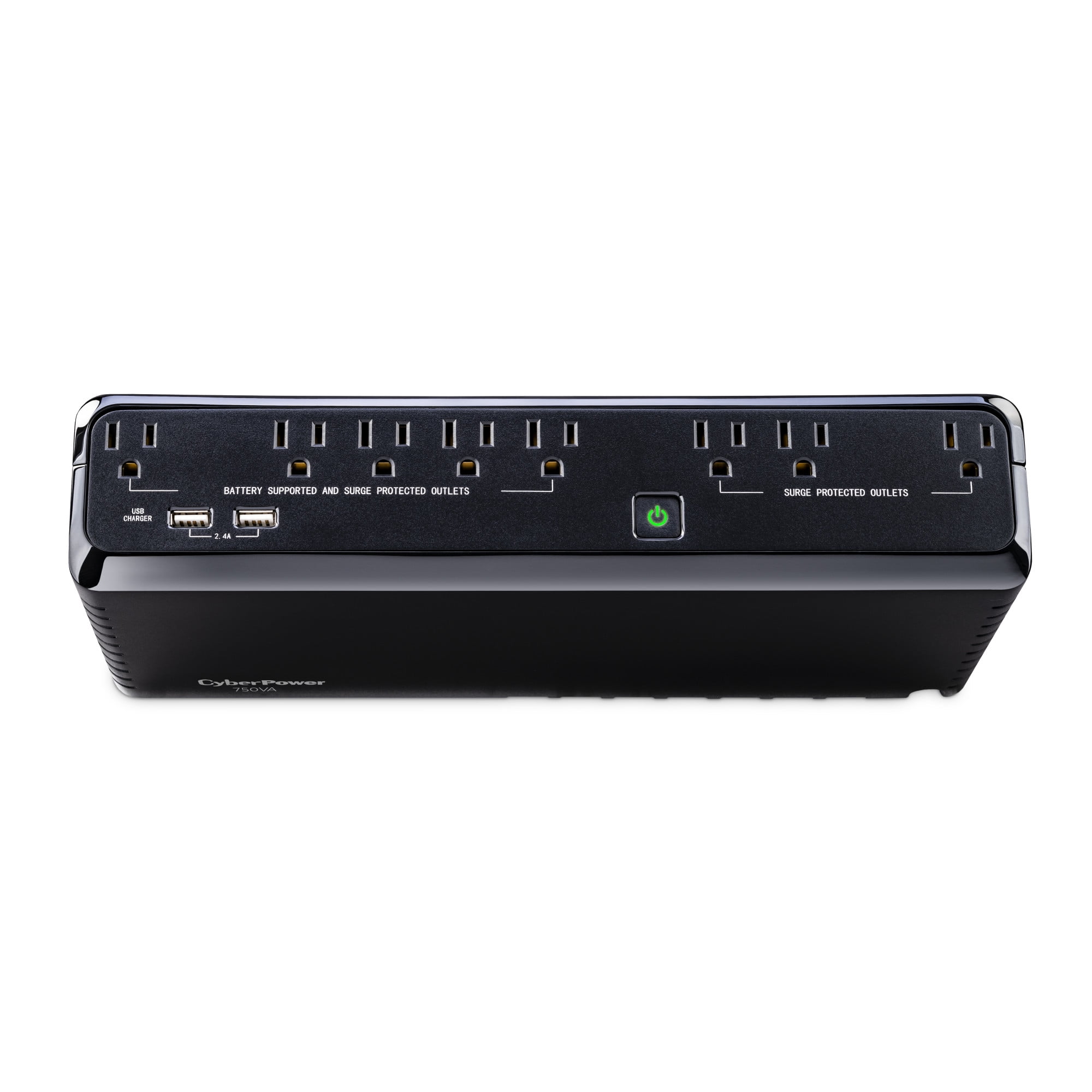 CyberPower SL750U Battery Backup UPS, 750VA/375W, 8 Outlets, USB, Surge ...