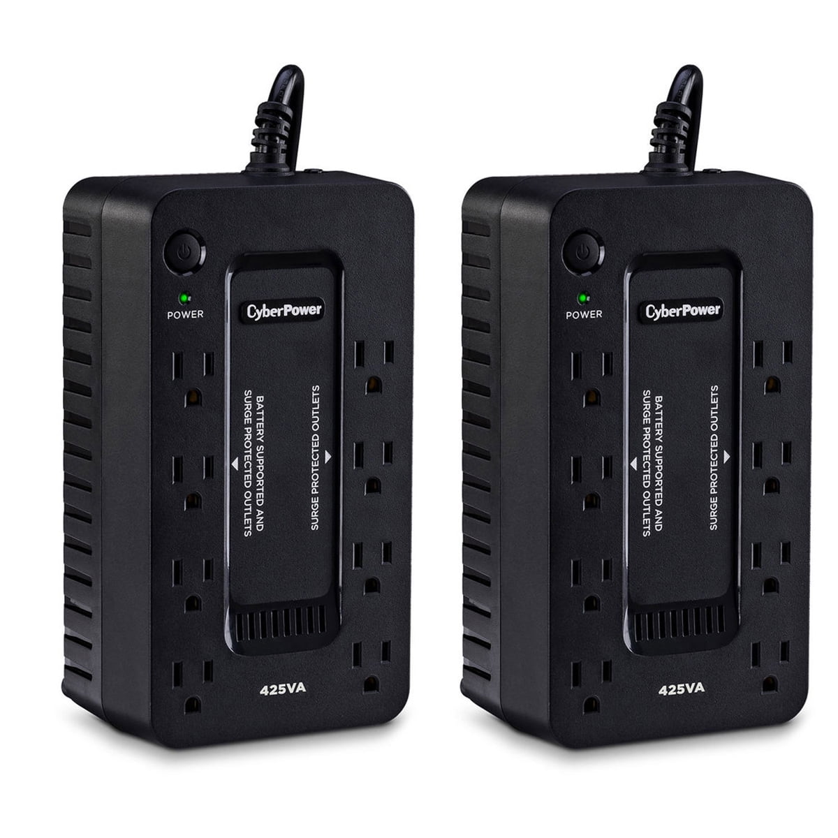 CyberPower ST425 8-Outlet 425VA/260W Surge Protection and Battery ...