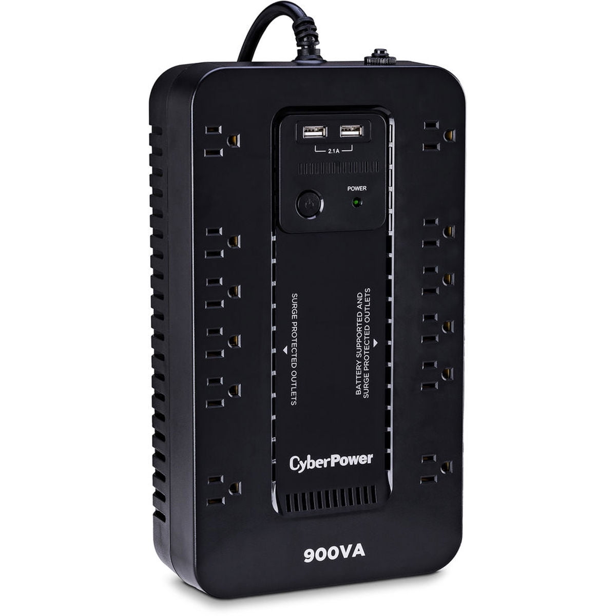 CyberPower Standby ST900U 900VA 12-Port Compact UPS - 120V AC - Walmart.com