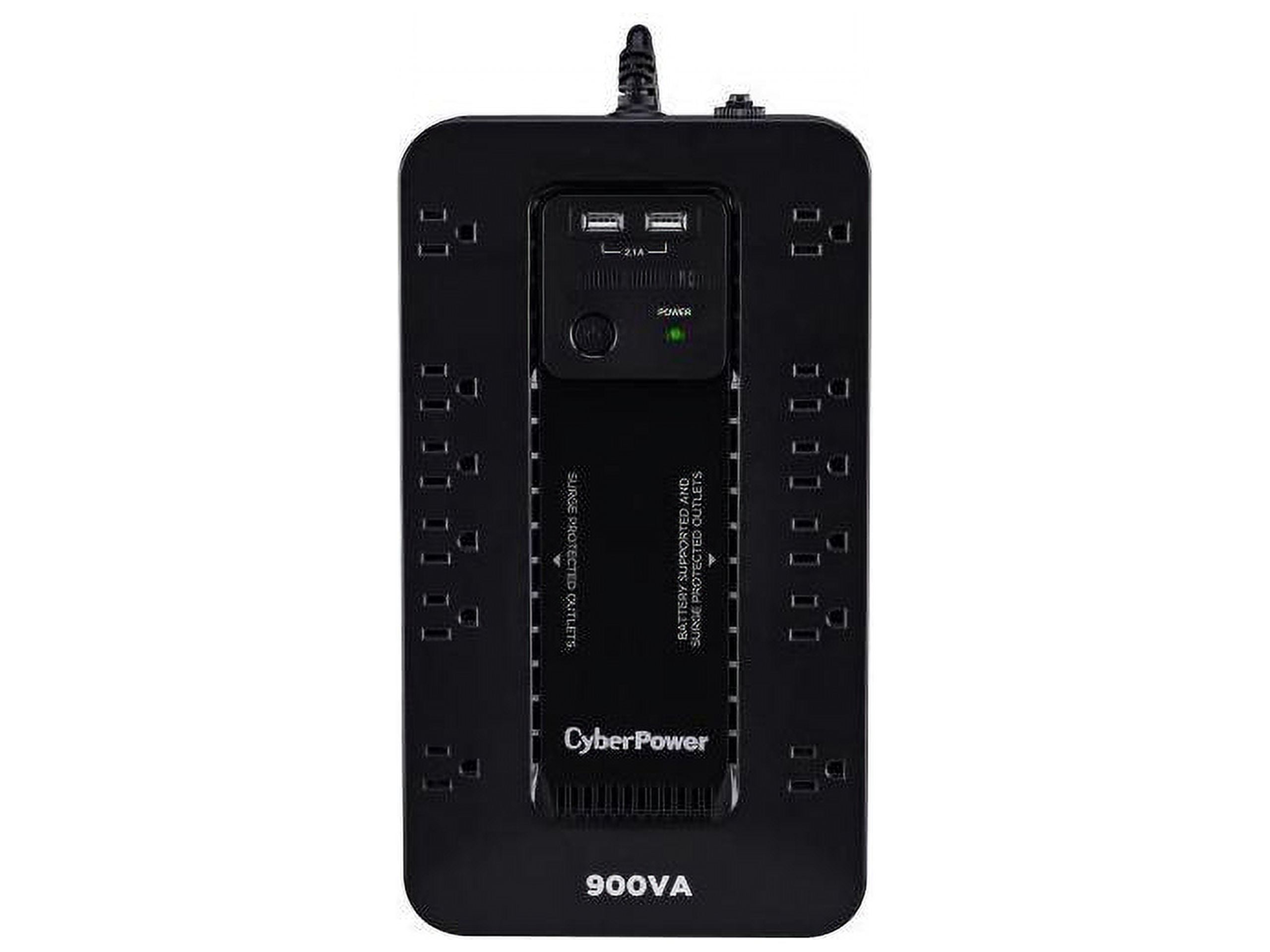 CyberPower ST900U Standby UPS Systems - 900VA/500W, 120 VAC, NEMA 5-15P ...