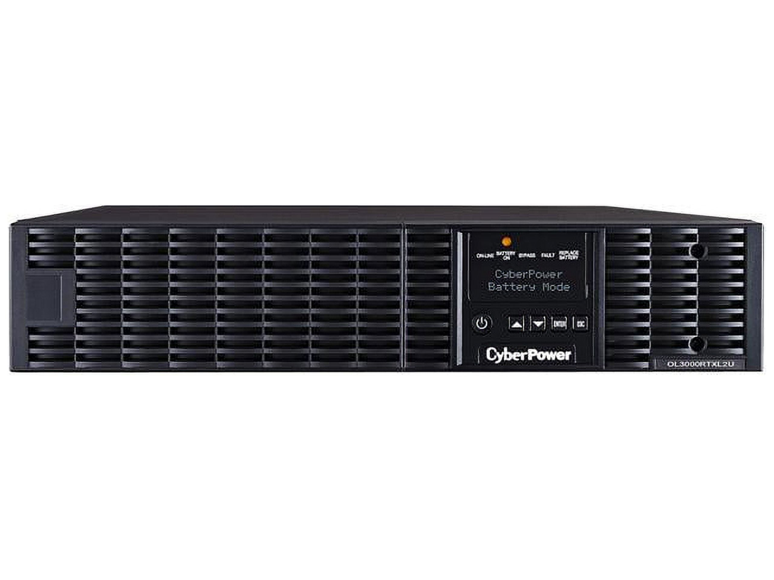 CyberPower Smart App 3000VA Power Supply Battery Backup, Rack/Tower UPS ...