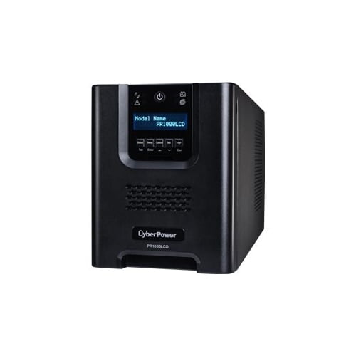 CyberPower Smart App Sinewave PR1000LCD 1000VA Pure Sine Wave Mini ...
