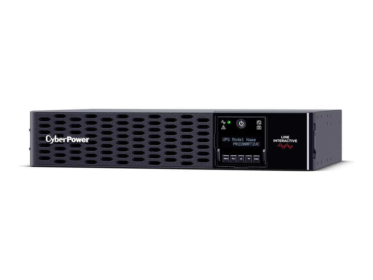 CyberPower Smart App Sinewave PR2200RT2UC - UPS (rack-mountable ...