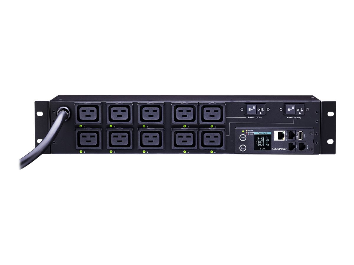 CyberPower Switched Metered-by-Outlet PDU81009 - power distribution ...
