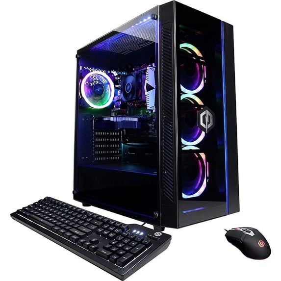 CyberPowerPC Gamer Master Gaming Desktop, AMD Ryzen 3 4100, 8GB DDR4 ...