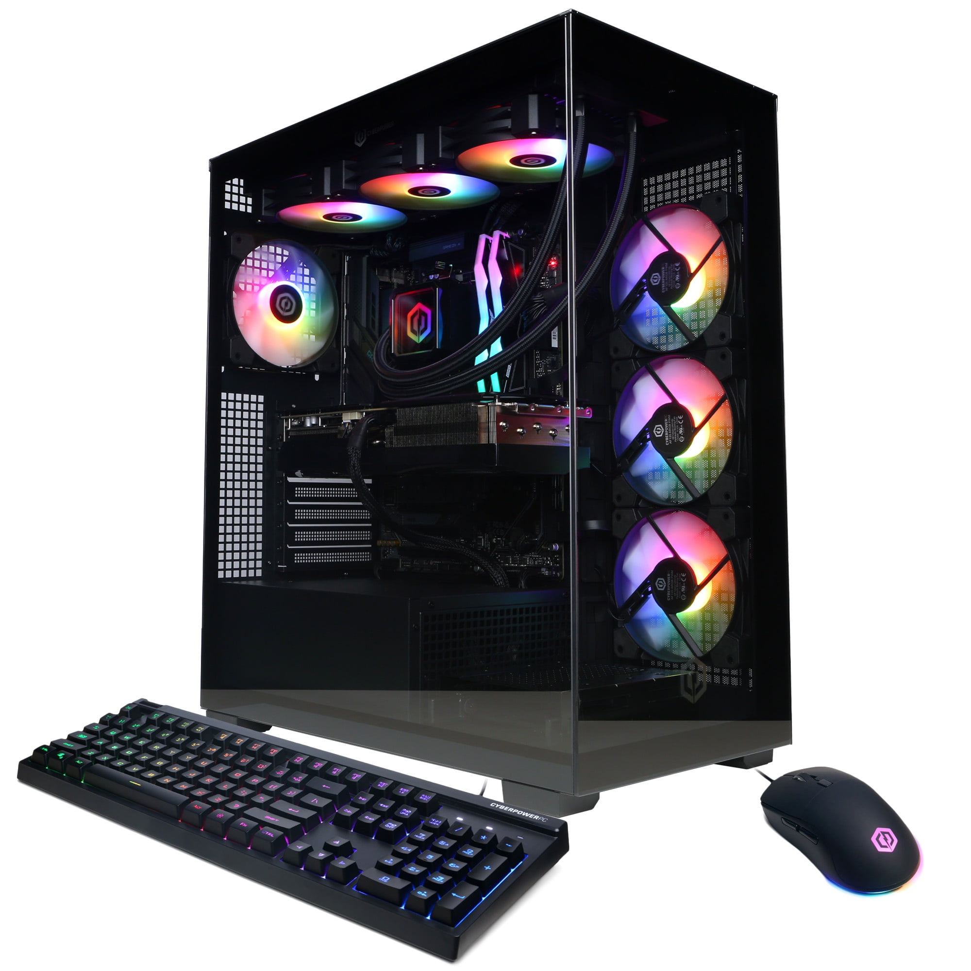 CyberPowerPC Gamer Supreme Gaming Desktop, AMD Ryzen 7 9800X3D, NVIDIA ...