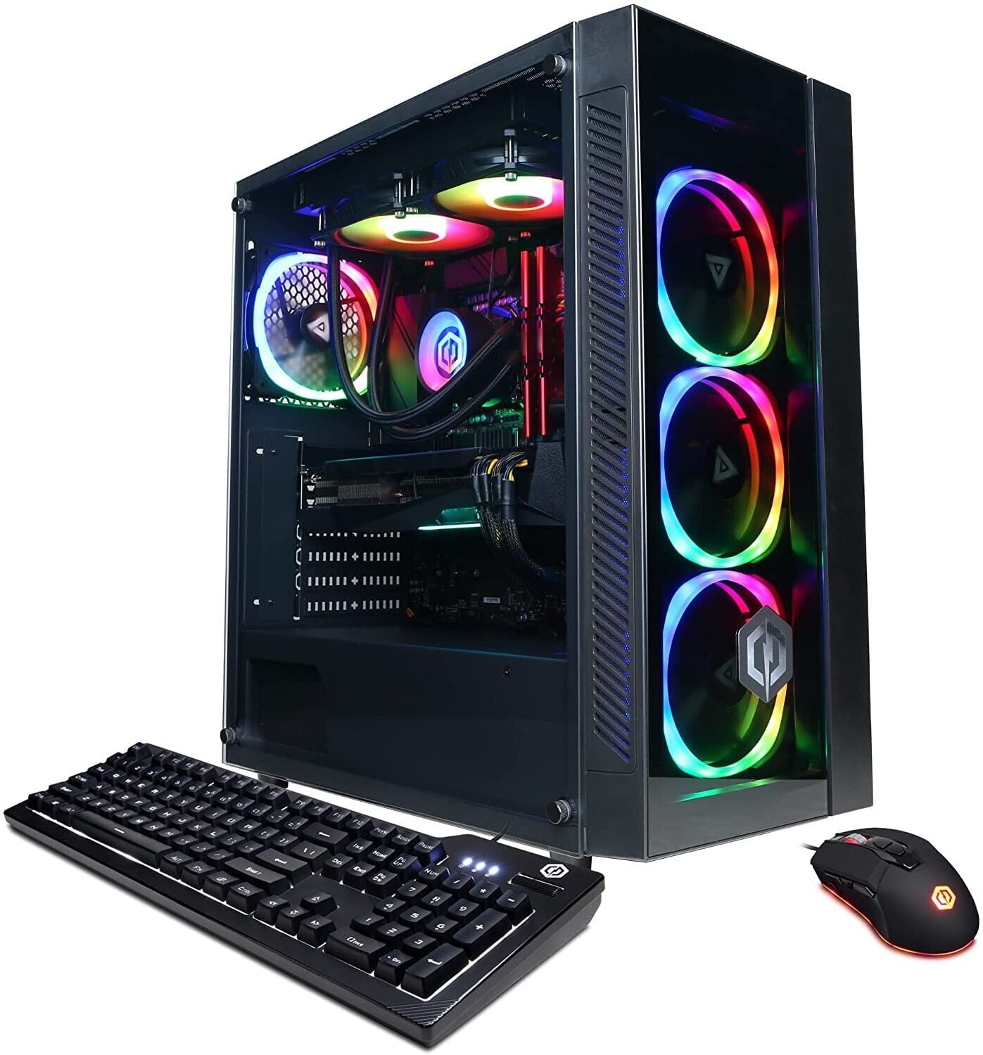 CYBERPOWERPC Xtreme VR, Intel i7-12700KF, RTX 3060, 16GB DDR4, 500GB ...