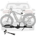 Cyberrack E2 Hitch 2 Ebike Rack With Ramp 200 Lbs Capacity Electric Bike Carrier Foldable