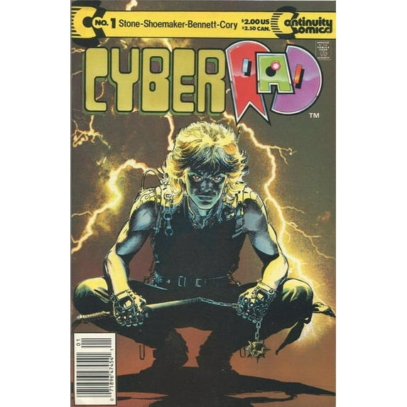 CyberRad (1st Series) #1 (Newsstand) VF ; Continuity Comic Book ...