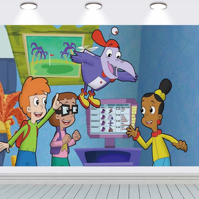 Cyberchase Party Supplies Background Backdrop Taspestry Banner Poster ...