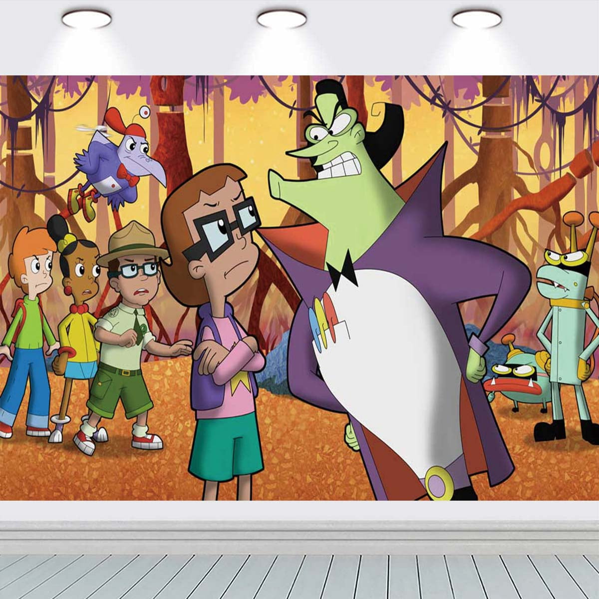 Cyberchase school Backdrop Background Banner Birthday Party Supplies ...