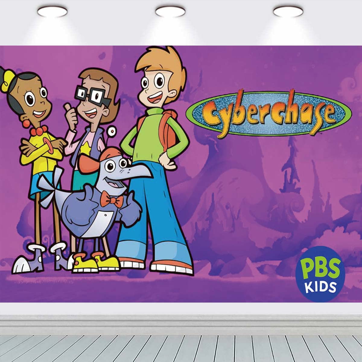 Cyberchase school Backdrop Background Banner Taspestry Wall Decor ...