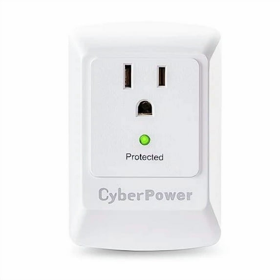 Cyberpower Essential Surge Protector Wall Tap 900J/125V Outlet Emi Rfi ...
