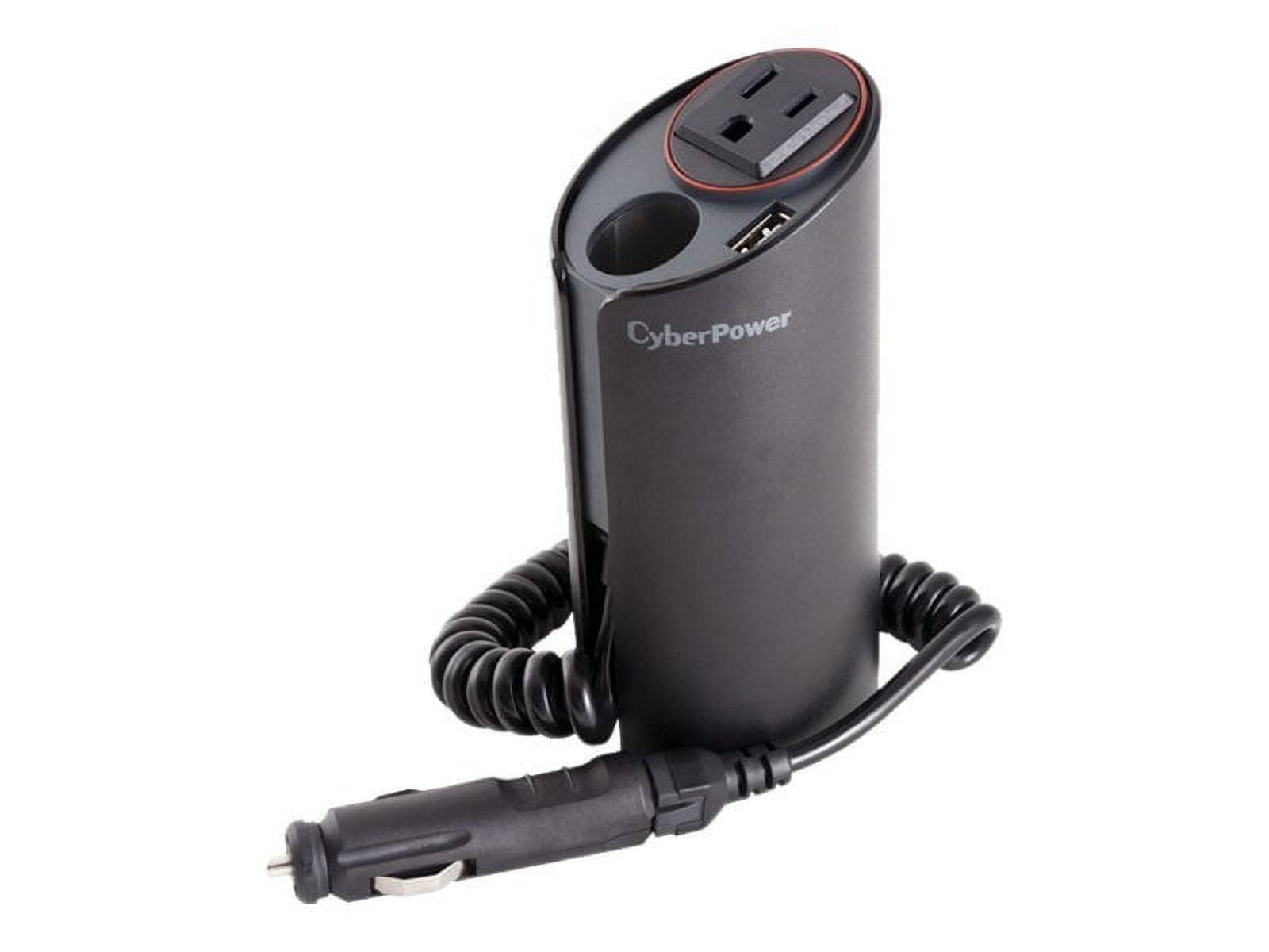 CyberPower CPS150CHU Mobile Power Inverter 150W with USB Charger, Cup ...