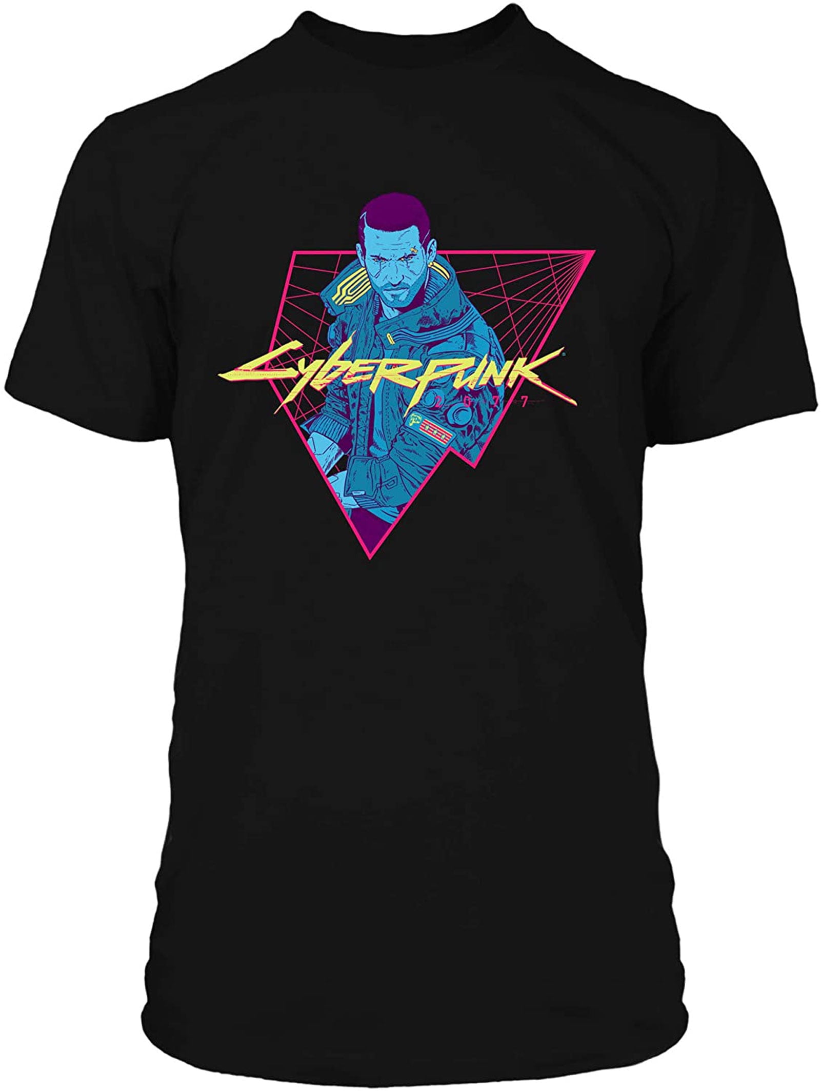 Cyberpunk 2077 Cyber Enhanced Men's Gamer Graphic T-Shirt - Walmart.com
