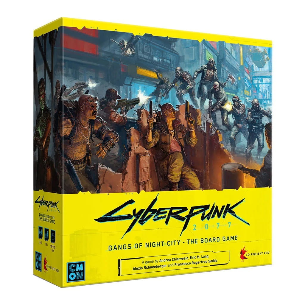 Cyberpunk 2077: Gangs of Night City Strategy Board Game for Ages 14 ...