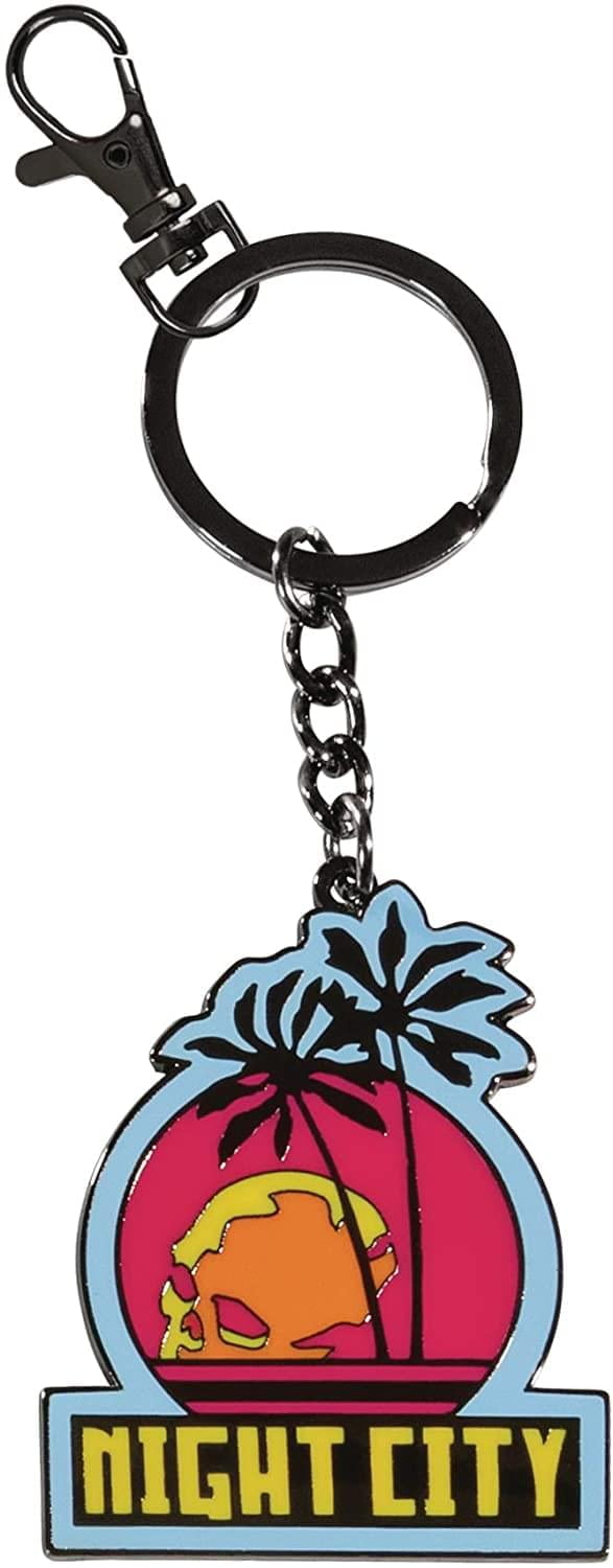 Cyberpunk 2077 Night City Keychain - Walmart.com