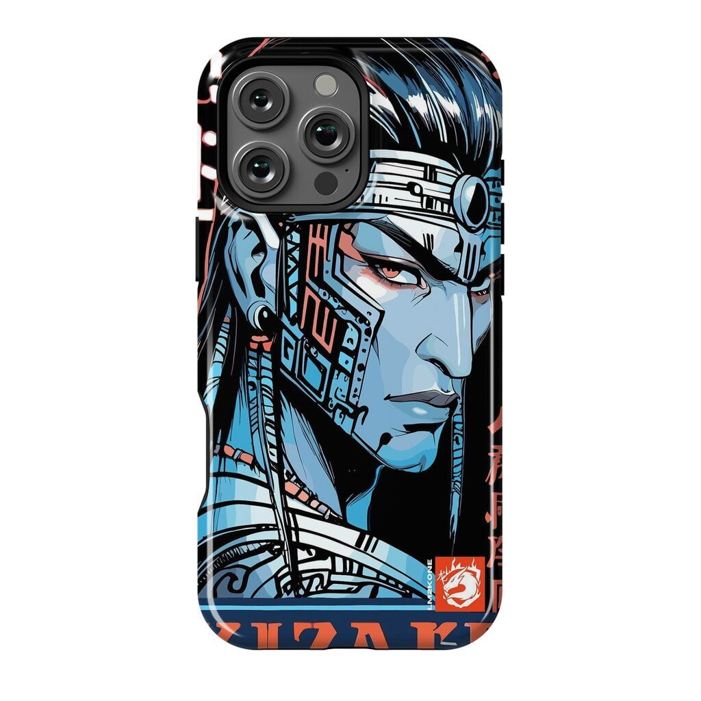 Cyberpunk Blue Indian Tough Cases Futuristic Art for Your iPhone 11-17 ...