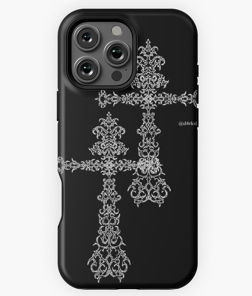 Cyberpunk Cyber Cross Art M20020 Phone case for iPhone 11 to 16 Pro Max ...