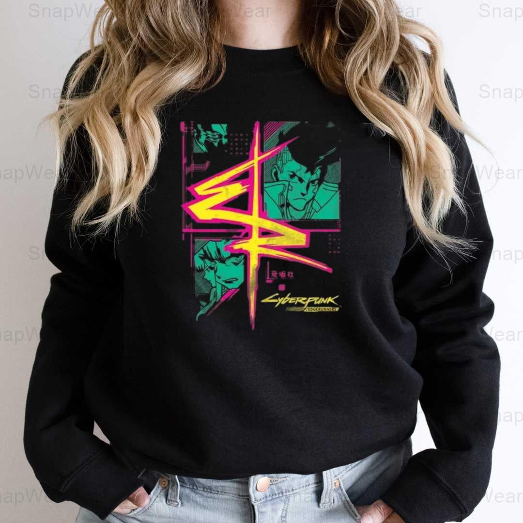 Cyberpunk Edgerunners 2077 Anime Lucy Rebecca David Cosplay Gamer T ...