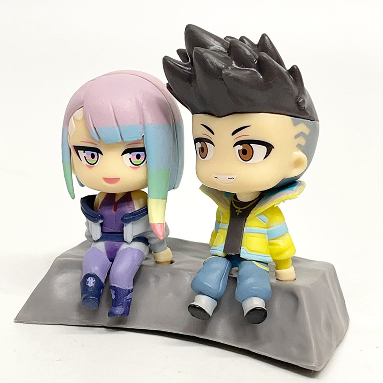 Cyberpunk: Edgerunners 6 PC Doll Models, Creative Decorative Doll ...