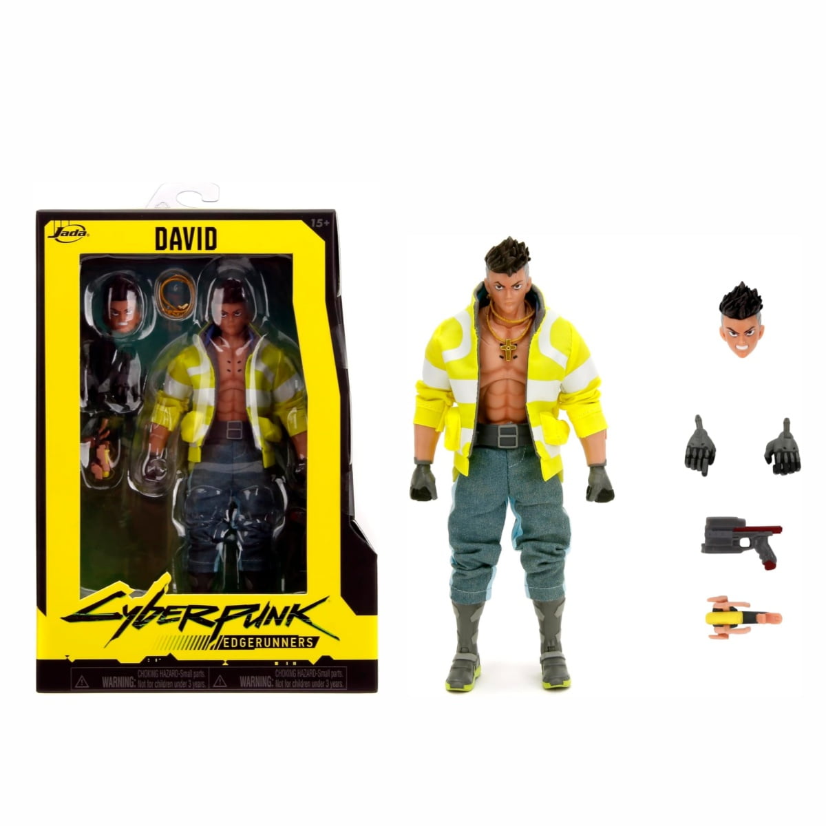 Cyberpunk Edgerunners Anime Movie Merch David Martinez - 1:12 Scale ...