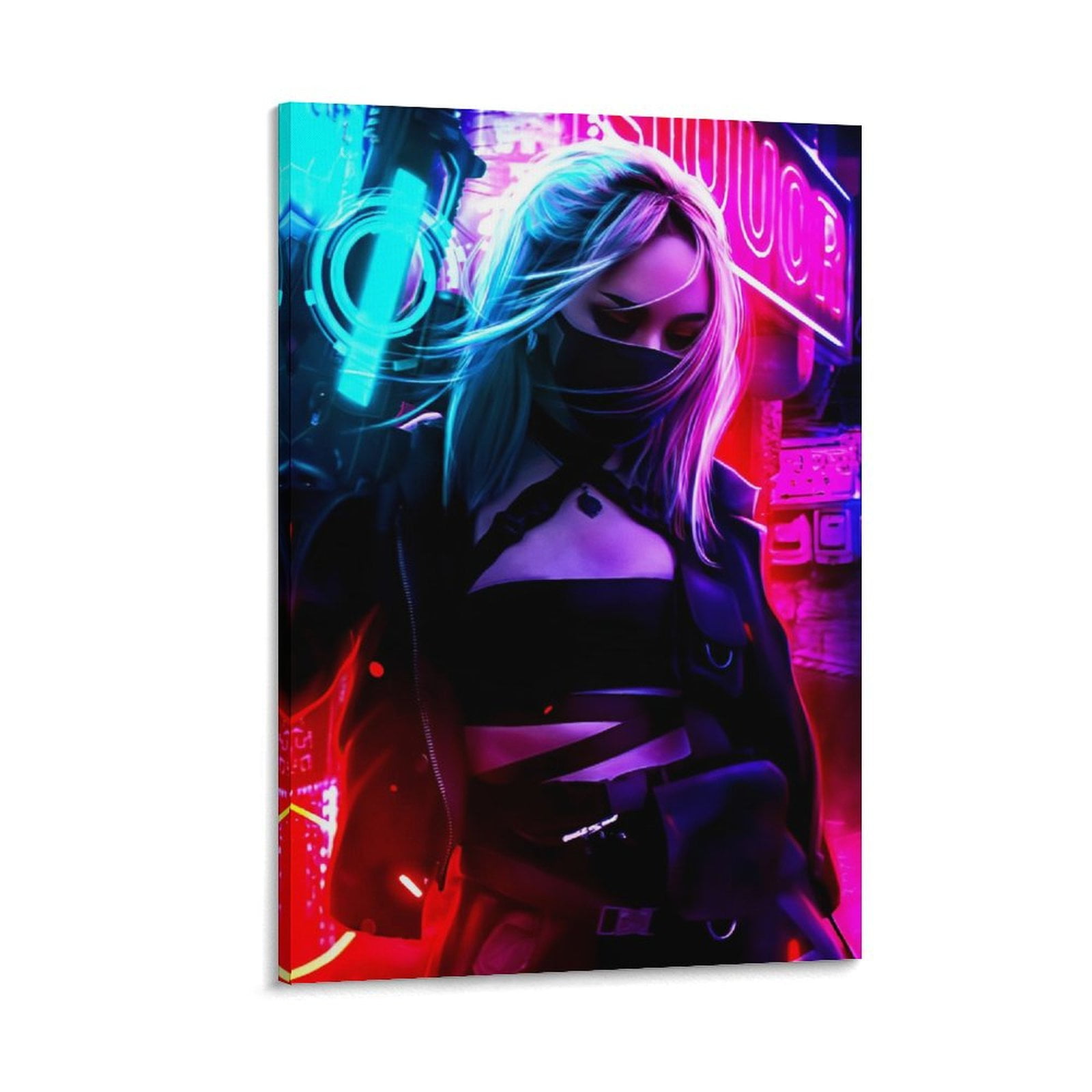 Cyberpunk Edgerunners Poster Japanese Cyberpunk Anime Series Poster ...