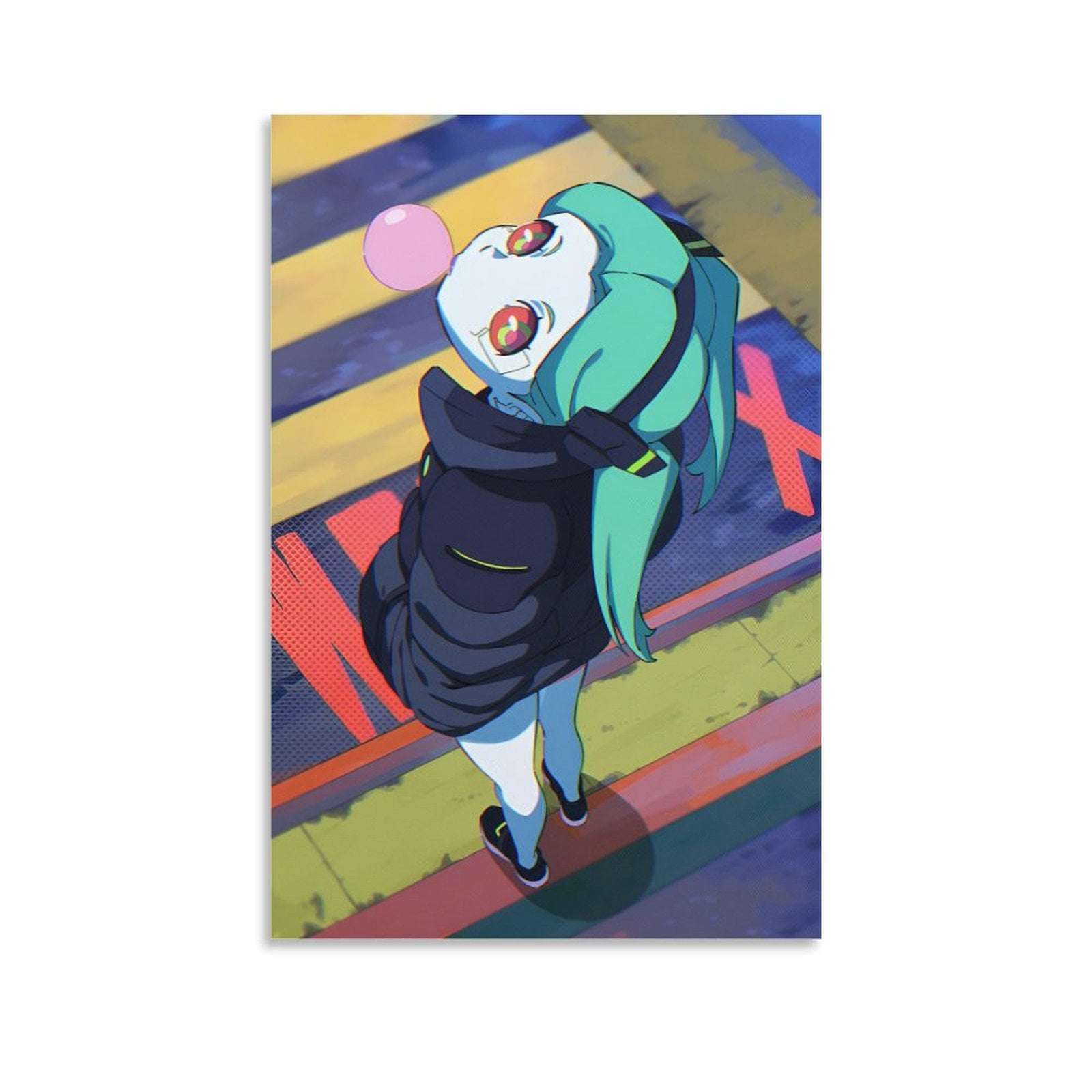 Cyberpunk Edgerunners Poster Popular Anime ACG Posters Canvas Poster ...
