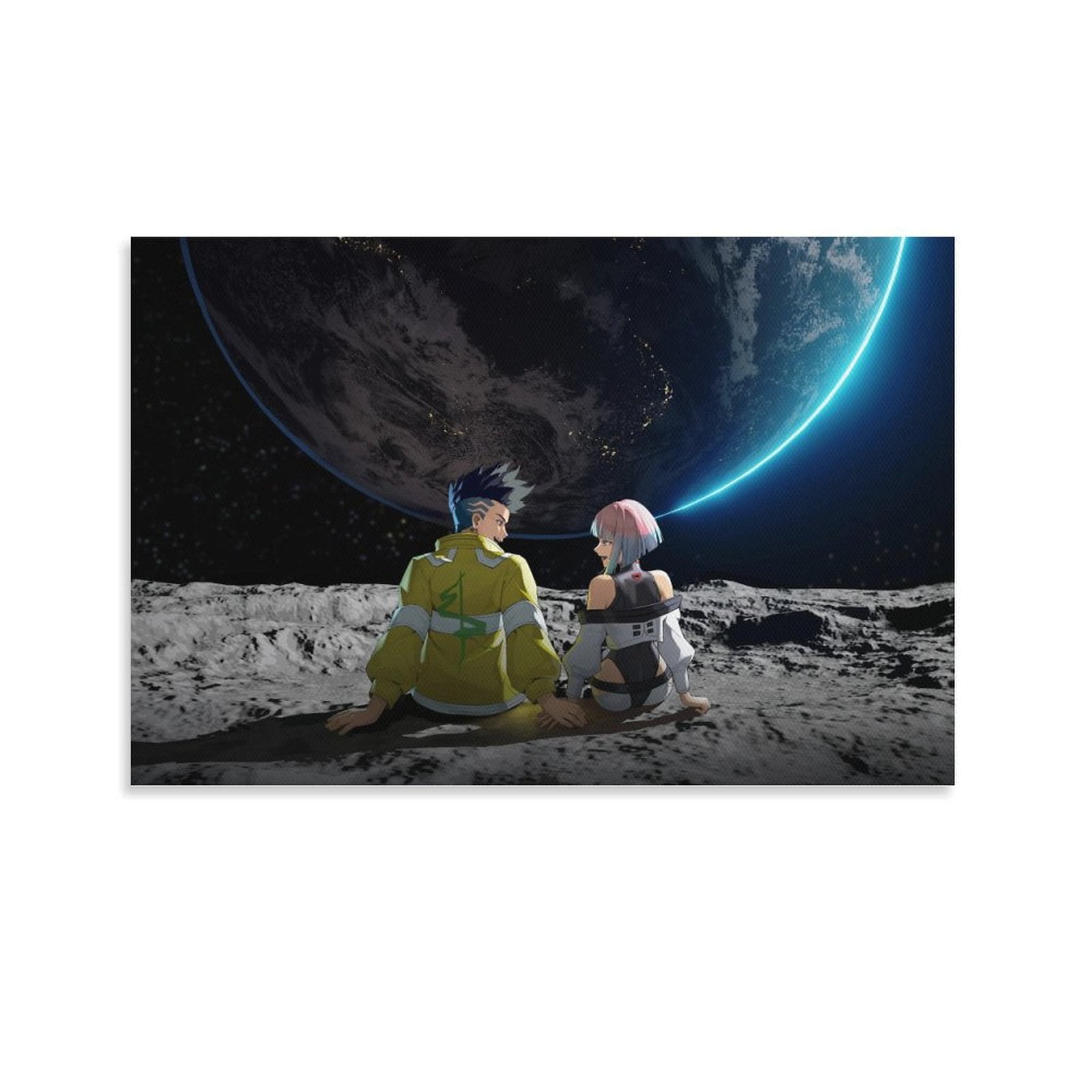 Cyberpunk Edgerunners Poster Popular Anime Posters ACG Canvas Artworks ...