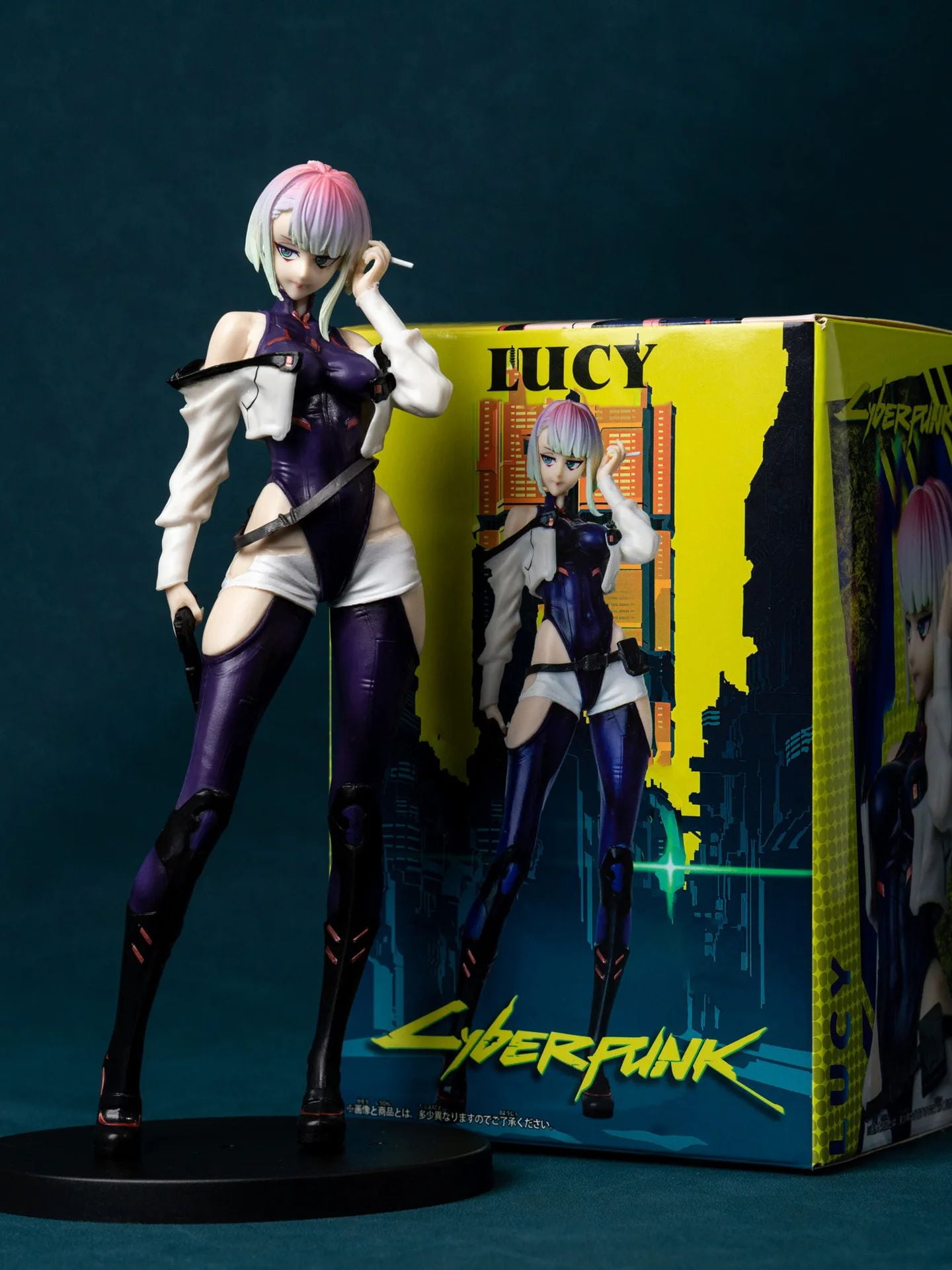 Cyberpunk Edgerunners Rebecca Standing Model High Detail Clear Toy Gift ...