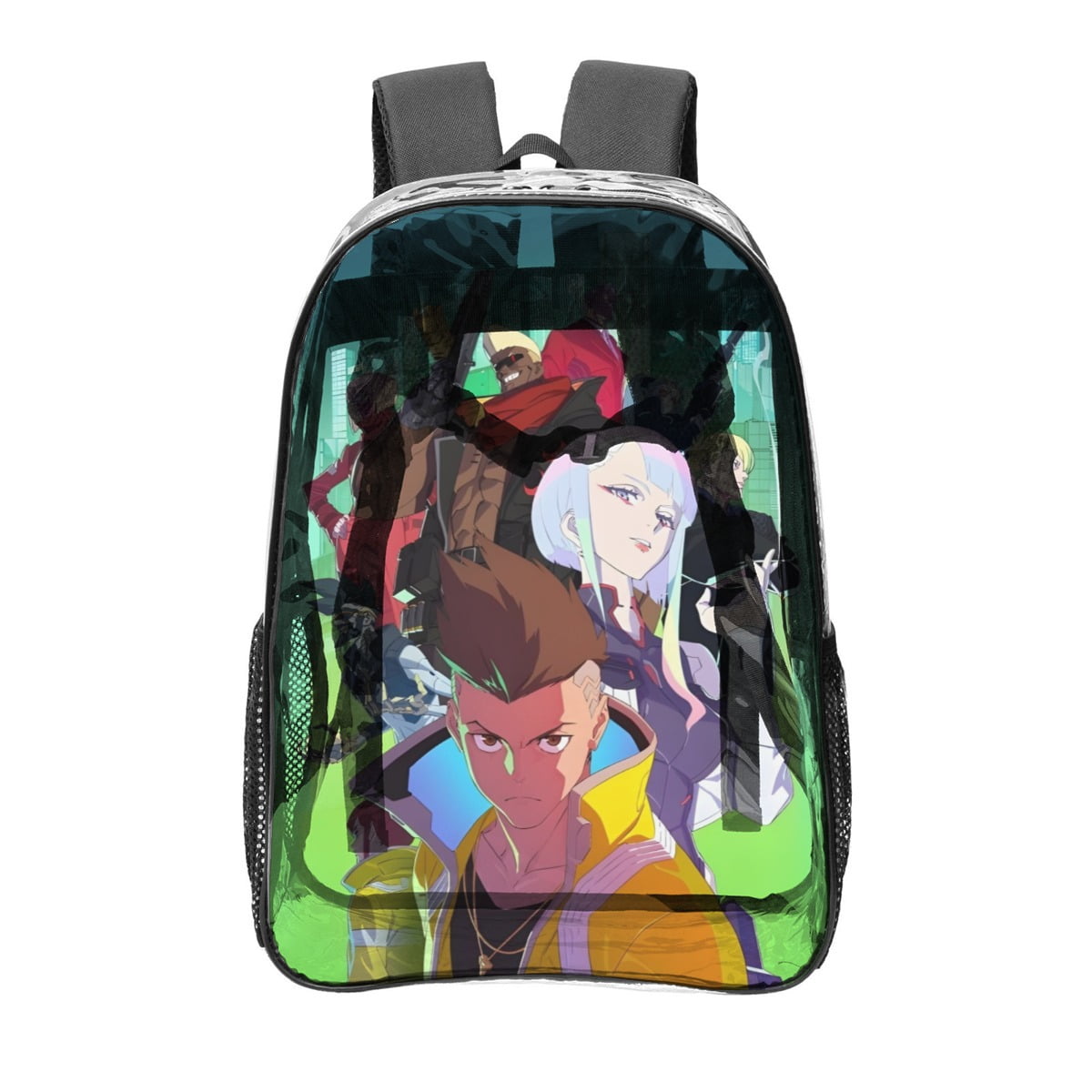 Cyberpunk: Edgerunners Transparent Backpack - Guard Dog Security ...
