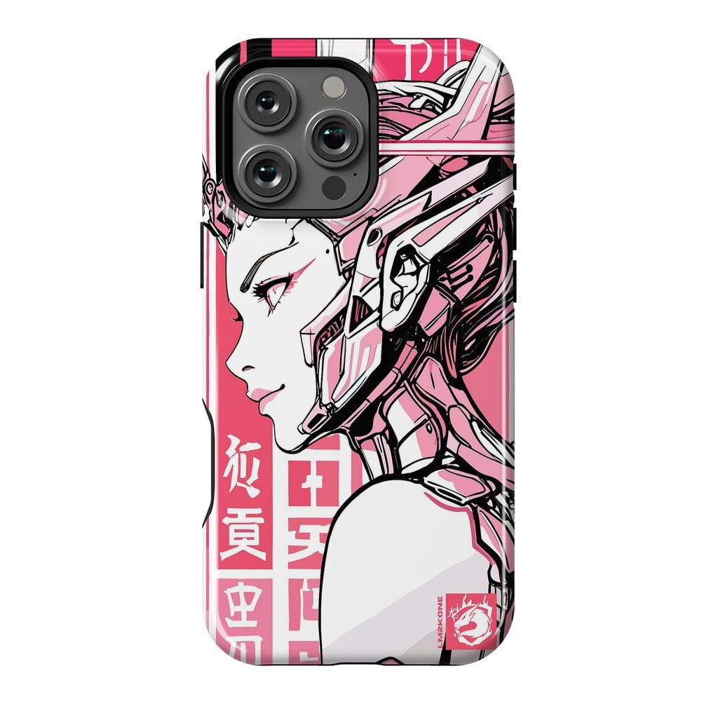 Cyberpunk Girly Cyborg Tough Cases Futuristic Style for iPhone 11-17 ...