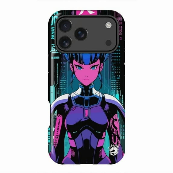 Cyberpunk Japan Neon Futuristic Street City Case for iPhone 17 16 15 14 ...