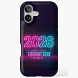 Cyberpunk Loading 2026 Retro Future Celebration iPhone 17 16 15 14 13 ...
