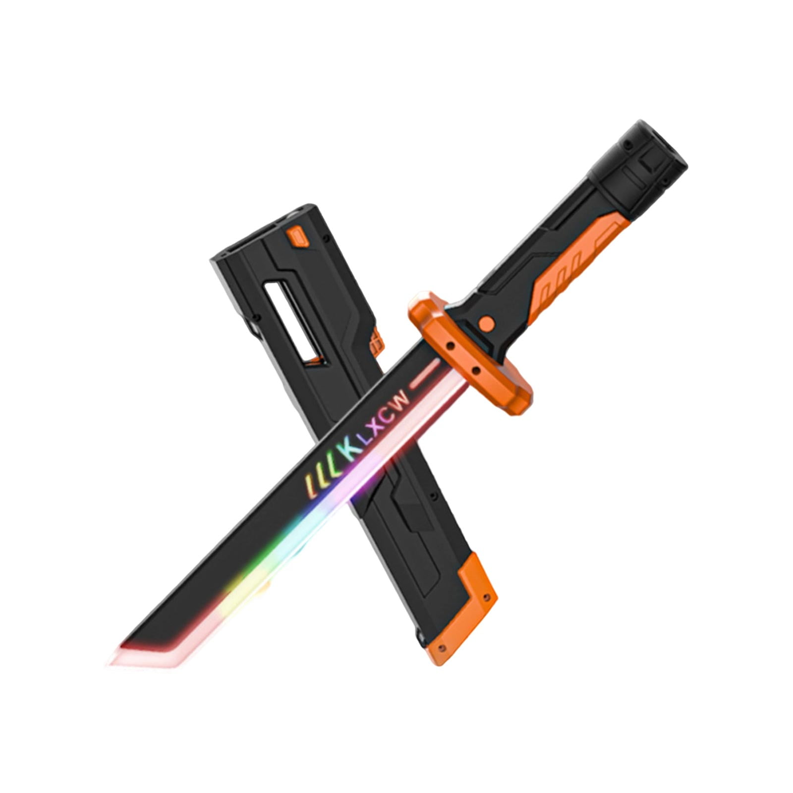 Cyberpunk Neon Sword 16" Spark Blade w/AI Sound & Fog | Type-C ...