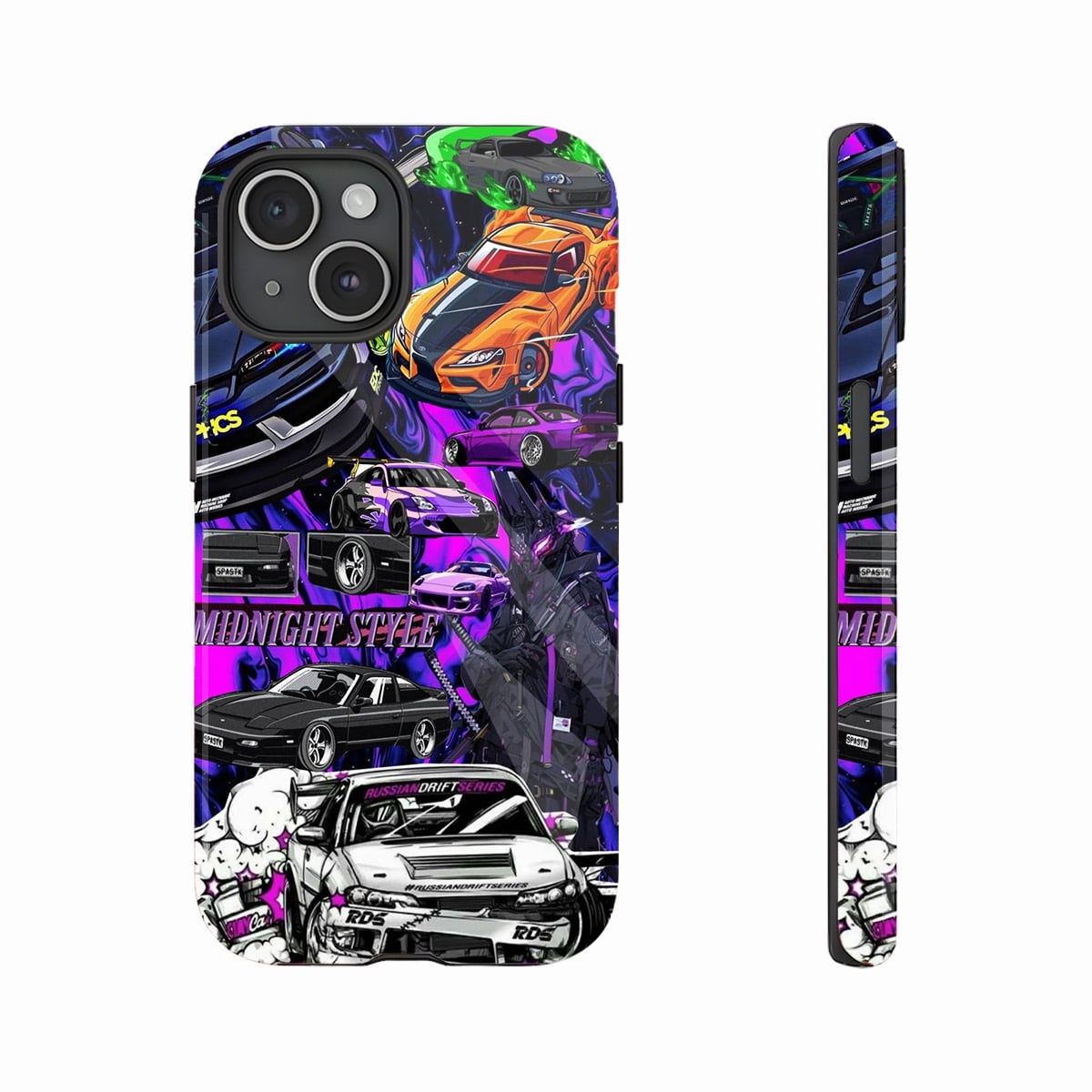 Cyberpunk Racing Phone Case for Trendsetters & Car Enthusiasts ...