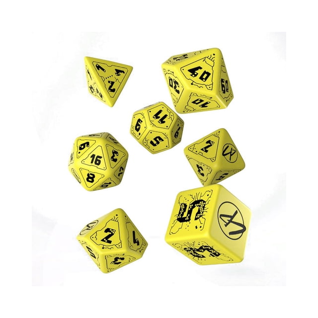 Cyberpunk Red Dice Set: Danger Zone (7-Set) - Walmart.com